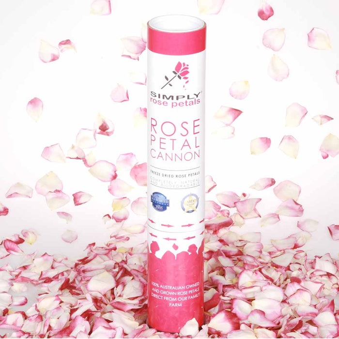 Confetti Cannon - Confetti Party Popper - Rose Petal Confetti Cannon ...